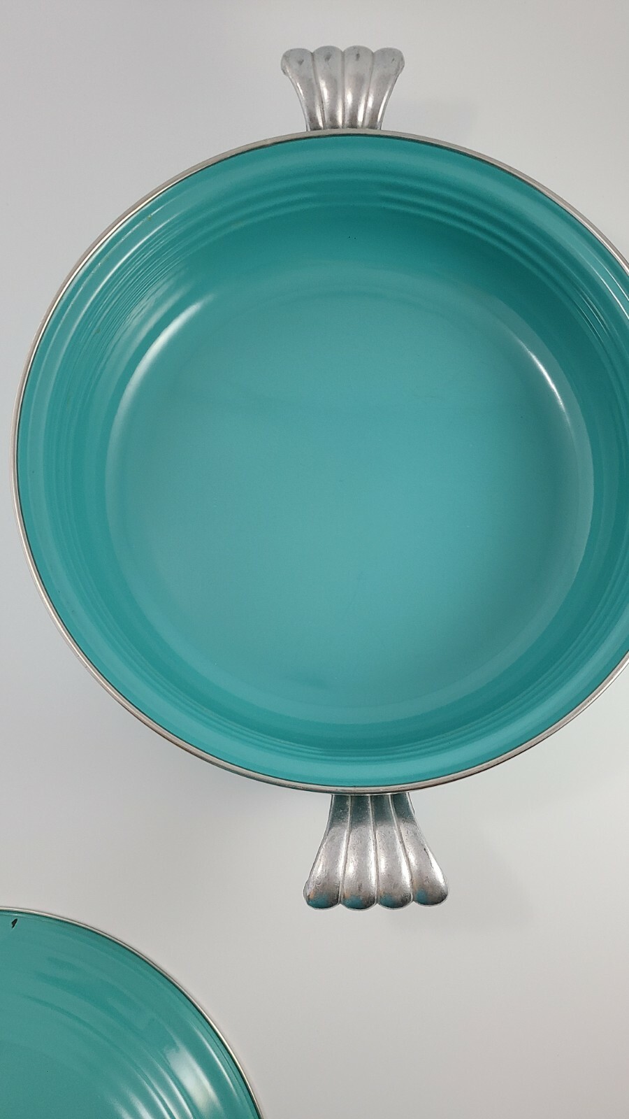 FIESTA COOKWARE ~ Beautiful Turquoise Blue Enameled Steel Casserol ...