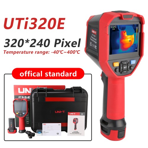 UNI-T Infrared Thermal Imager UTi320E -40℃-400℃ PC Analyzer WIFI Floor ...