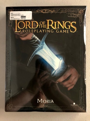 Lord of the Rings RPG Moria Box Set LotR Decipher Games - New SW | eBay