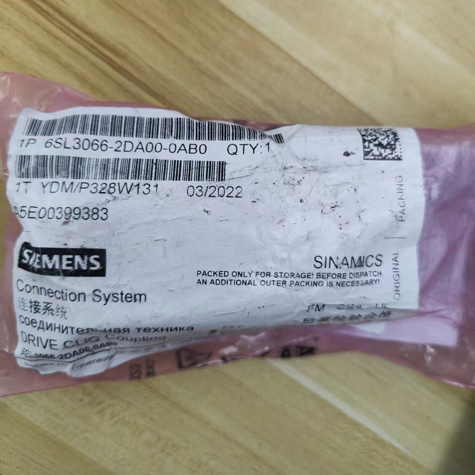 1PC SIEMENS NEW 6SL3066-2DA00-0AB0 Connection System FAST SHIP ...