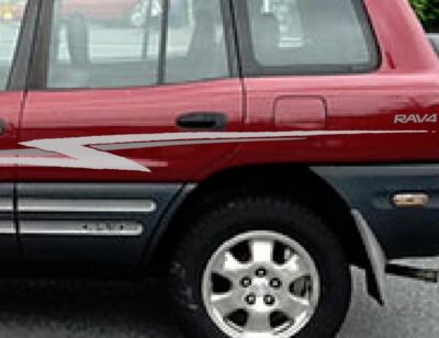 Vintage Stripe Fits: Toyota Rav4 Graphics Decal 3M | eBay