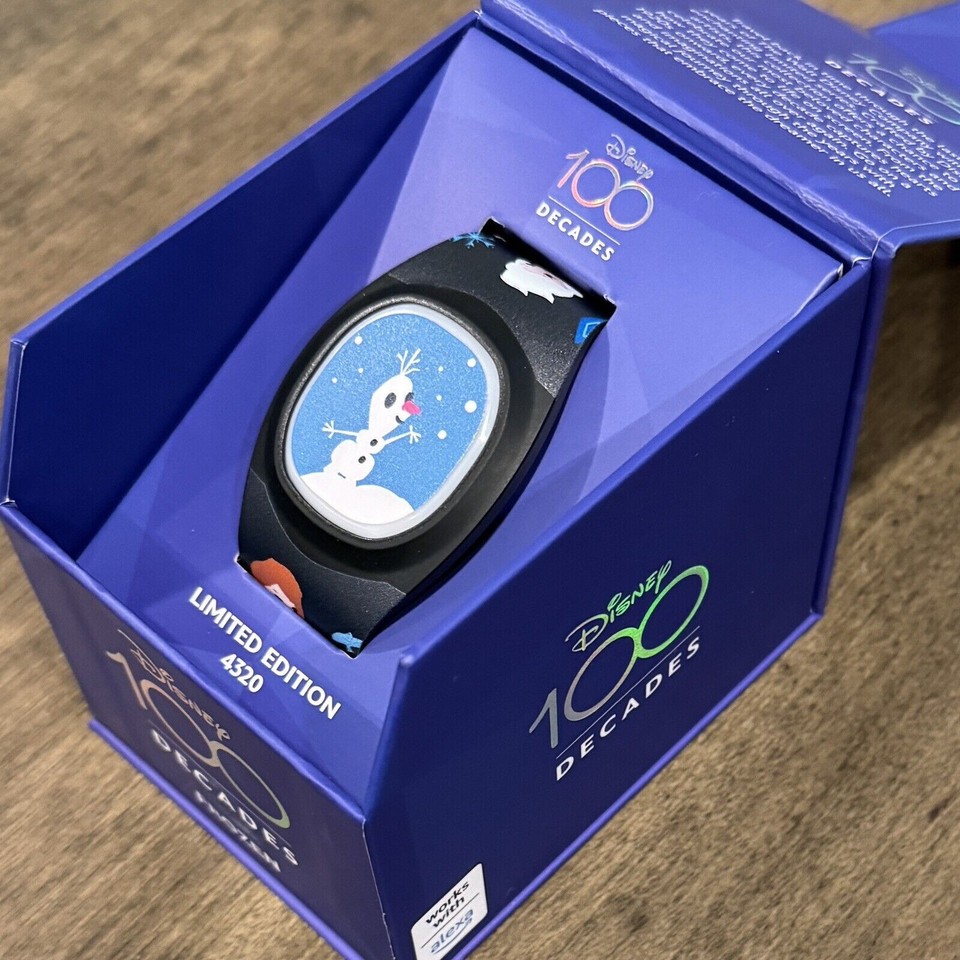 NEW Disney 100 FROZEN Olaf Elsa Anna Magic Band+ Plus Unlinked RARE ...