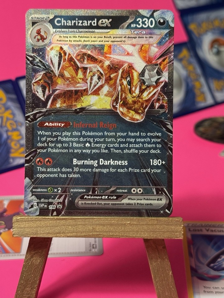 Charizard ex 196 Black Star Promo Charizard ex Special Collection ...