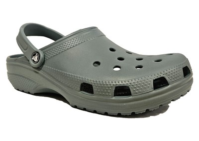 Crocs Cayman Classic Clogs Mens Pond Blue Summer Mules Slip On Clogs ...