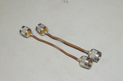 N Male Semi Rigid Copper RF Coaxial Test Cable N & SMA Connector Wave ...