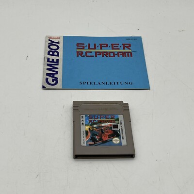 Retro Vintage • Game • Nintendo Super RC Pro Am inkl Spielanleitung ...