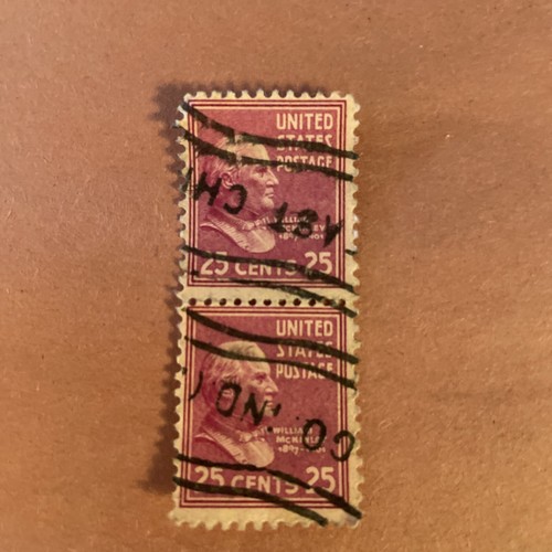 1938 William McKinley 25 cent US Stamp (2) | eBay