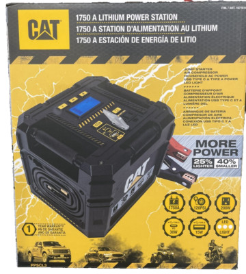 CAT PPSCL3 Cube Lithium 4-in-1 1750A Power Station Portable Jump ...