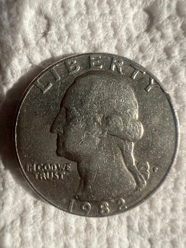 1982 P Filled Mint Mark Washington Quarter Error Coin. | eBay