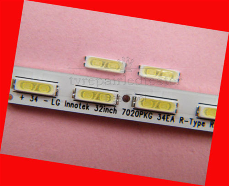 100pcs 3528 2835 3535 8520 7020 SMD Lamp Beads Specailly For LG LED TV ...