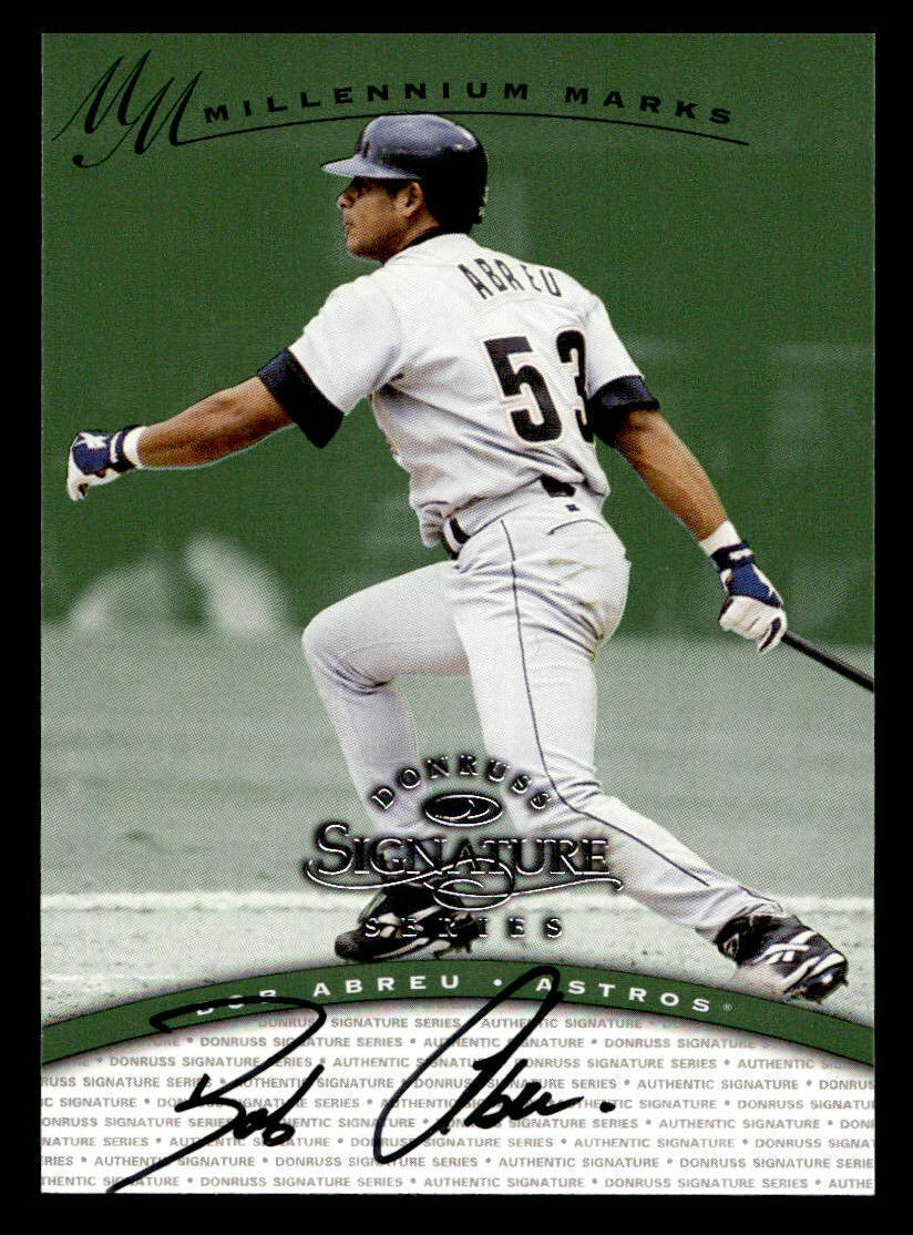 1997 Donruss Signature Series - Authentic Signatures Millennium Marks ...
