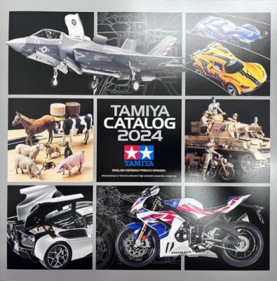 Tamiya 64451 2024 Catalog English/German/French/Spanish Catalogue Model ...