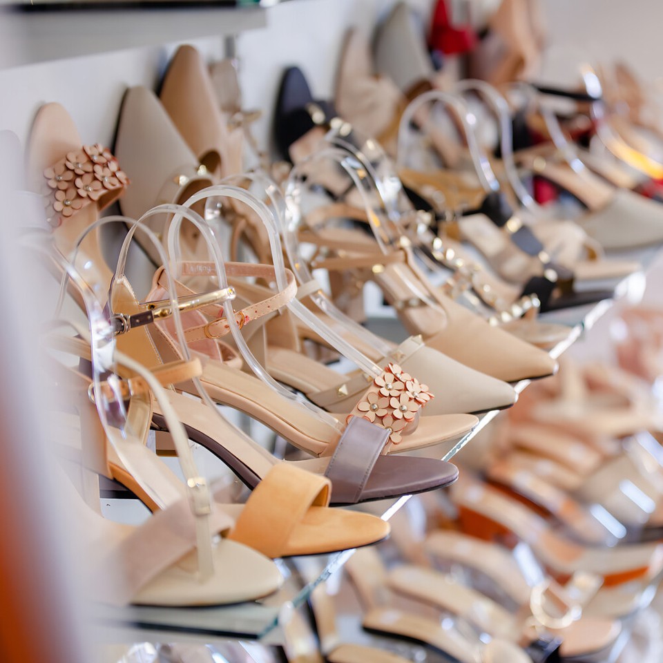 10PCS Shoe Display Rack Shoe Holder High Heels Display Stand Shoe ...