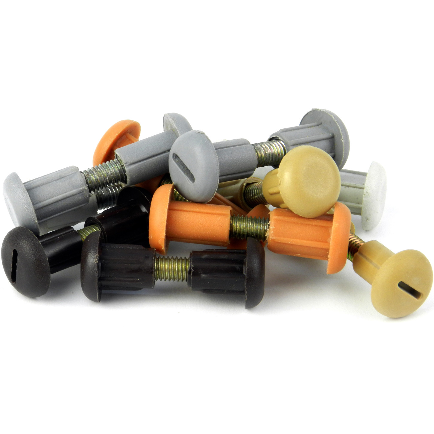 6x CABINET UNIT CONNECTING BOLTS FURNITURE KITCHEN CABINET JOINING ...