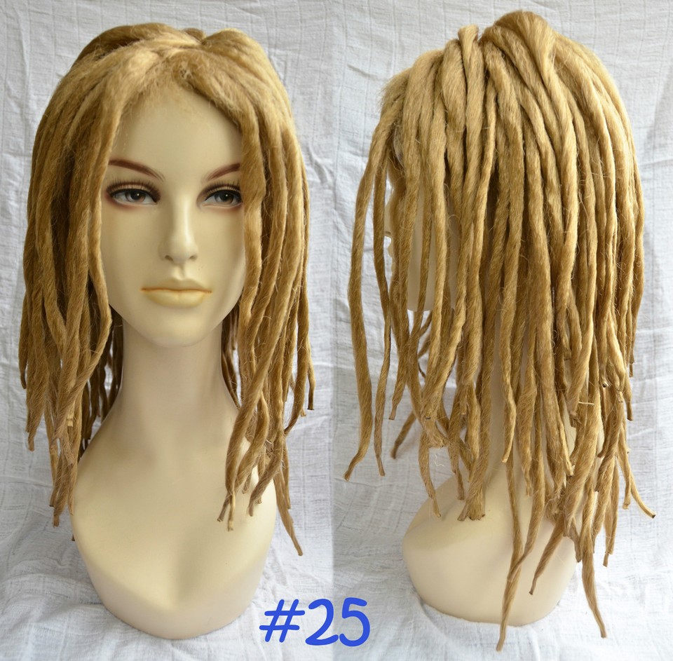 *Dreadlocks Full Head Wig* Hair Falls Dreads Gothic Cosplay Rastafarian ...