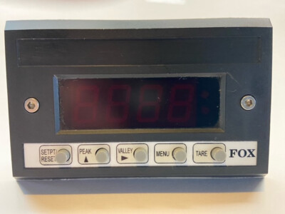 Fox FC111-620 Digital Panel Meter Process Indicator 4 Digit Tare ...