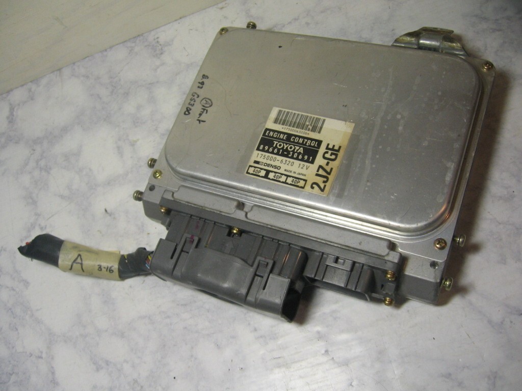 93+94+Lexus+GS300+Engine+Computer+ECU+ECM+2JZ-GE+AT+89661-30691+Free ...