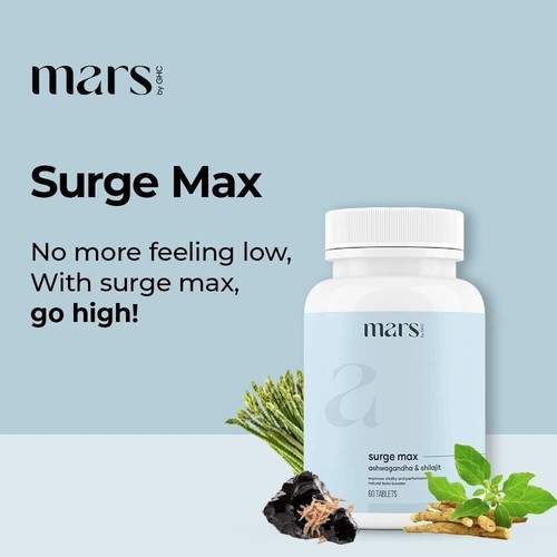 Mars by GHC Surge Max Shilajit Immunity Booster & Stamina Booster For ...
