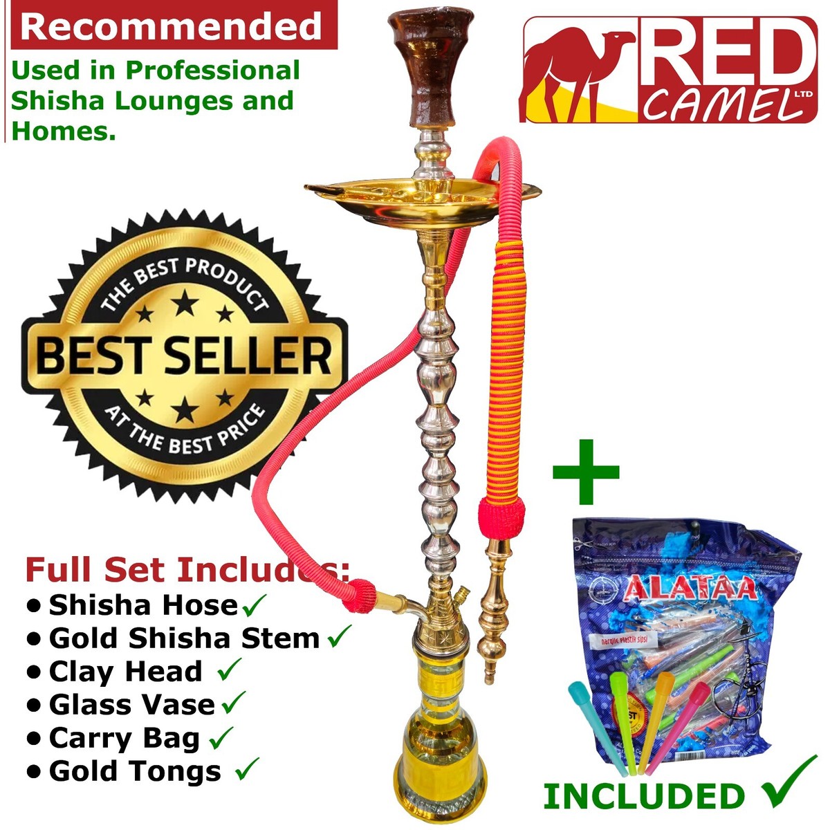 Hookah Pipe Quotes Golden Engraved Crystal Hookah Set – Persian