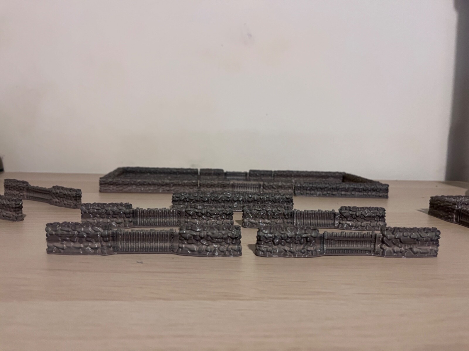 OO HO Gauge Stone Walls Borders Fencing Sets Model Railway Northern ...