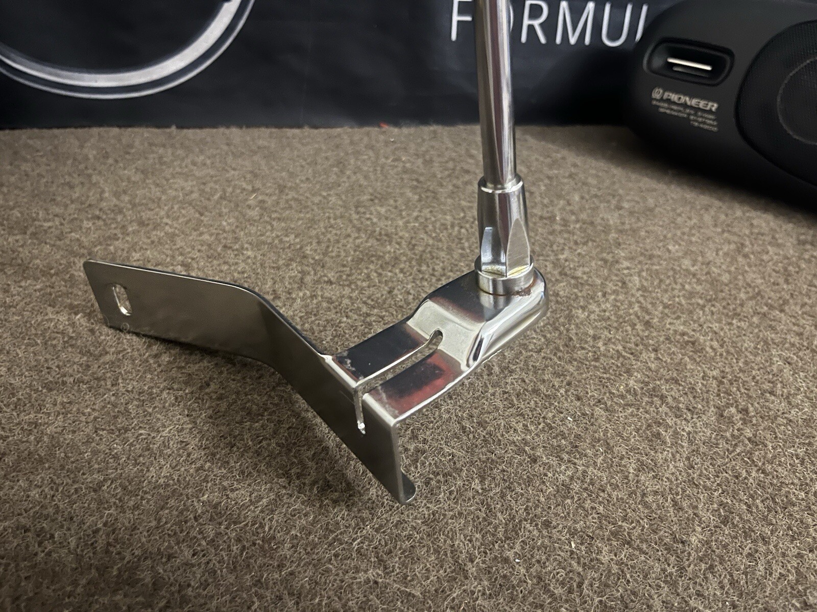 Original Mercedes-Benz W202 W210 W140 Flag Pole Parking Chrome Front ...