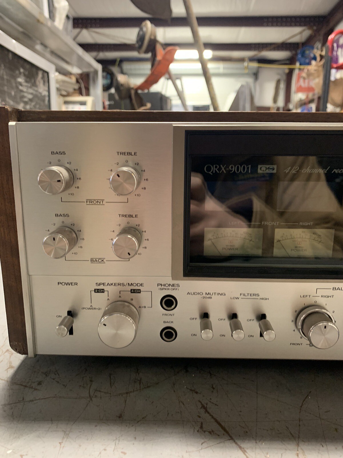 Sansui QRX-9001 4-Channel Quadraphonic Stereo Receiver - TESTED!!! | eBay