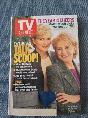 TV Guide: January 2-8, 1999 | eBay