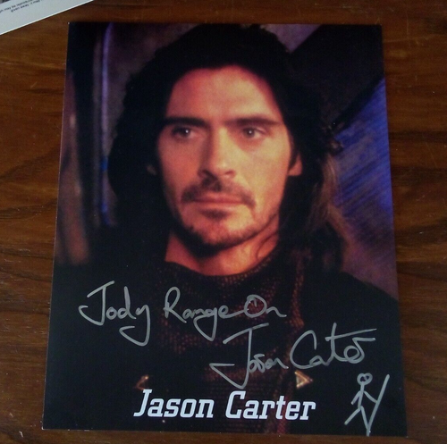 JASON CARTER STAR TREK 8X10 PICTURE AUTOGRAPH AUTO SIGNED W/COA PROMO ...