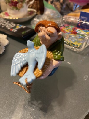 Vintage Disney The Hunchback Of Notre Dame Figure Quasimodo & Bird 3.25 ...