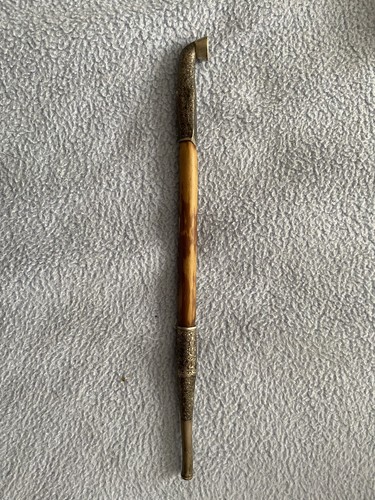 Vintage Japanese Carved Bamboo Kiseru Pipe With Case | eBay