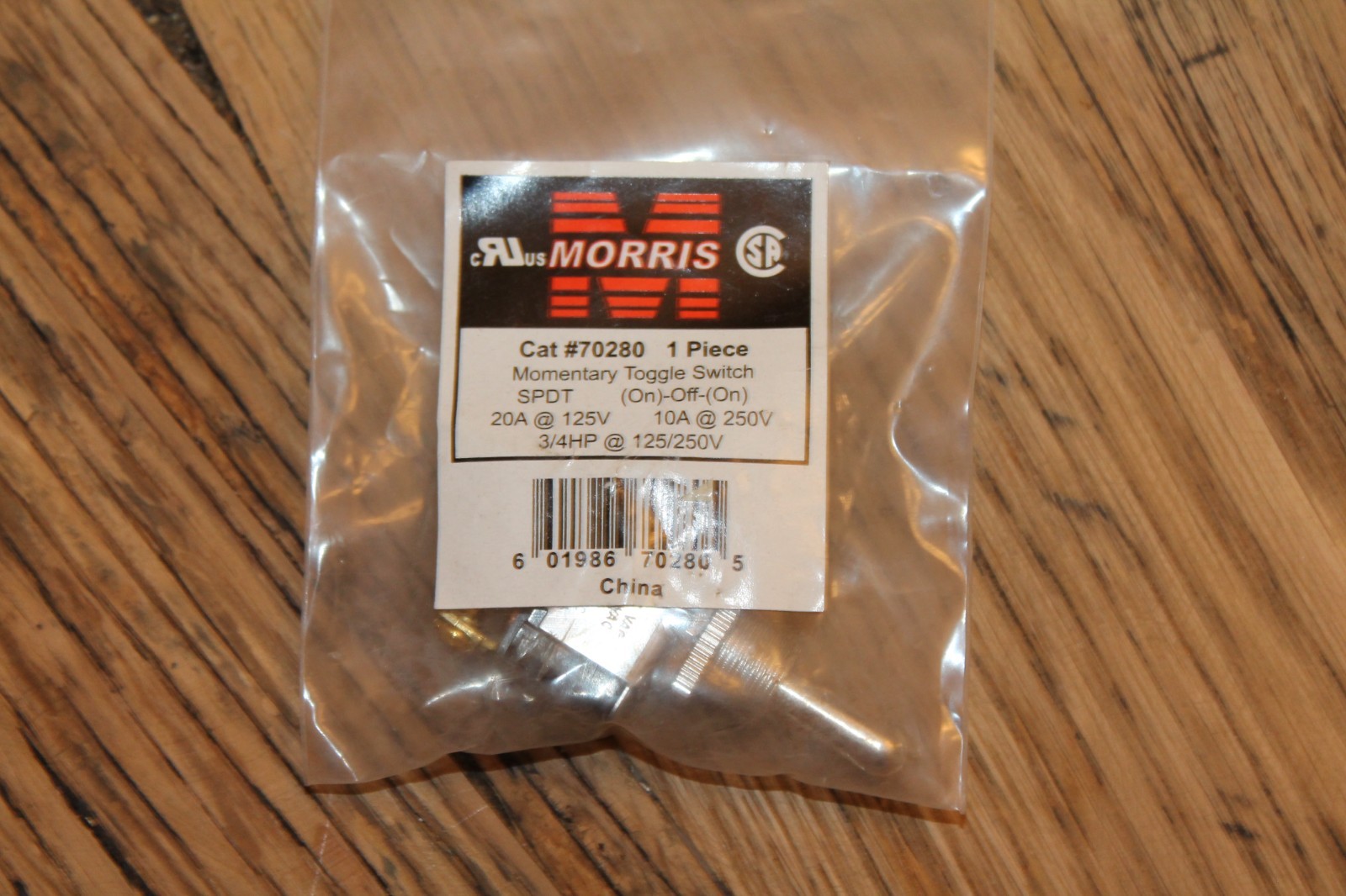 Morris 70280 Heavy Duty Momentary Contact Toggle Switch | eBay