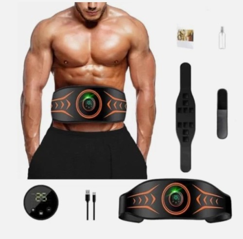 Portable Abs Belt,Comfy Vital Flex Core Ab Muscle Toner，Ab Workoute ...