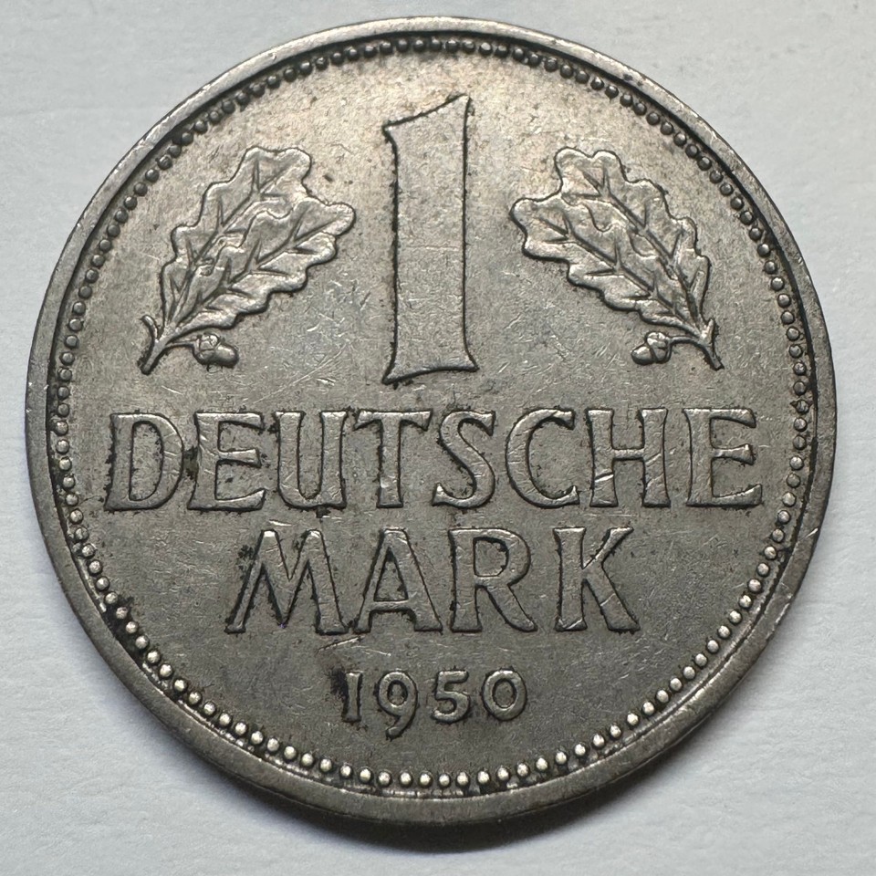 1950 Germany 1 Mark - D - Coin #C-062 | eBay