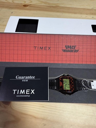 TIMEX SPACE INVADERS Watch Black [New] | eBay