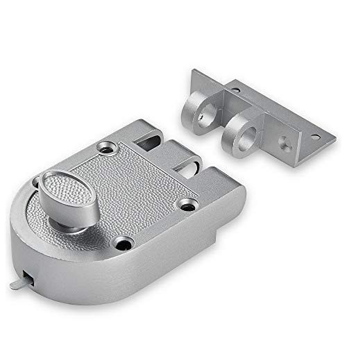 SUMBIN Jimmy Proof Deadbolt Door Lock,Silver Finished | eBay