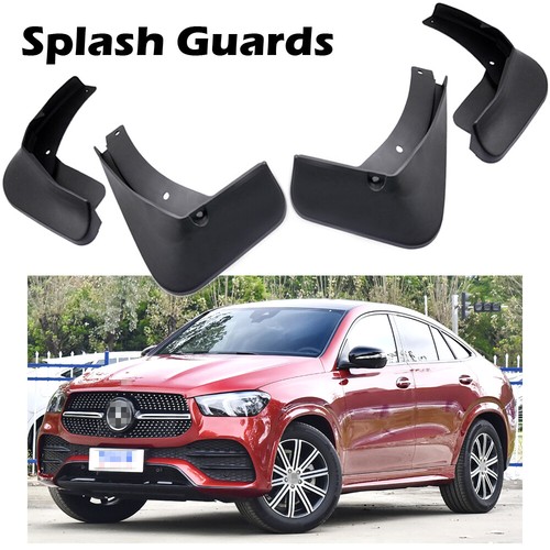 4x Car Mud Flaps Splash Guards Mudguard Fender for Mercedes GLE-Coupe ...