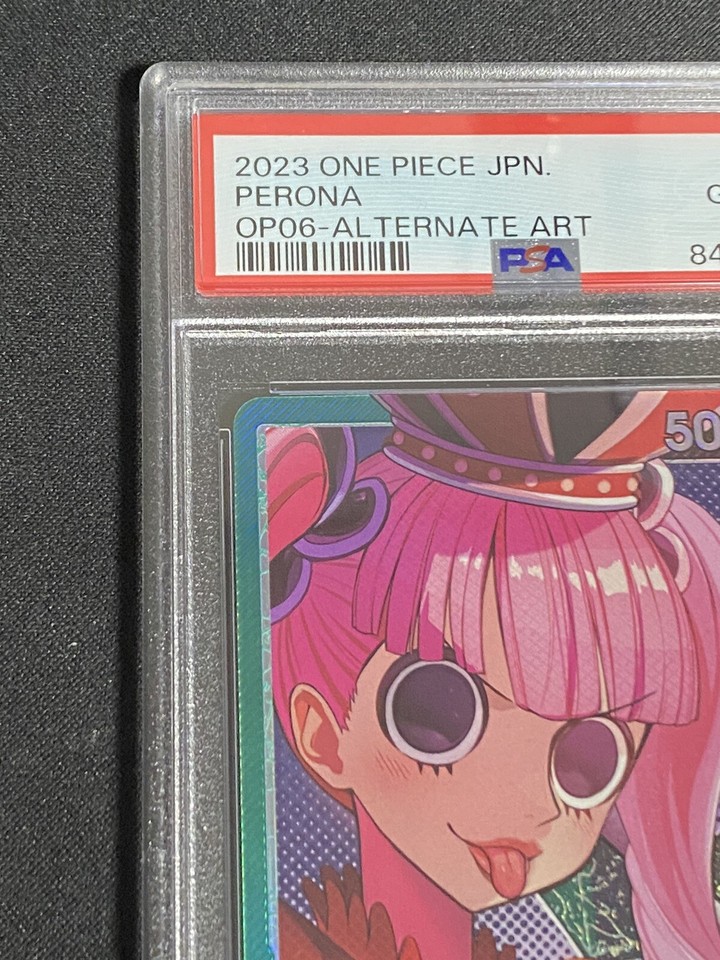 PSA 10 Perona OP06-021 Leader ALT ART One Piece Cards Japanese 2023 GEM ...