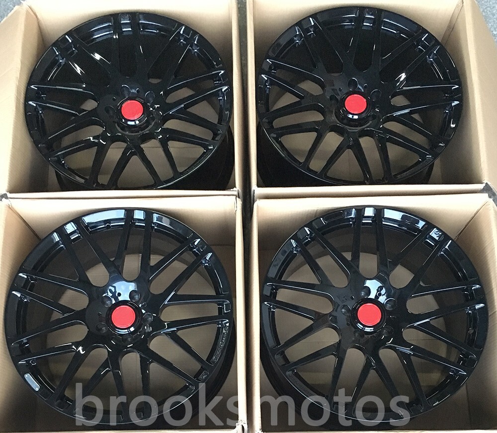 22" B Style Black Forged Wheel Rims Fit For Mercedes Benz W222 W223 S ...