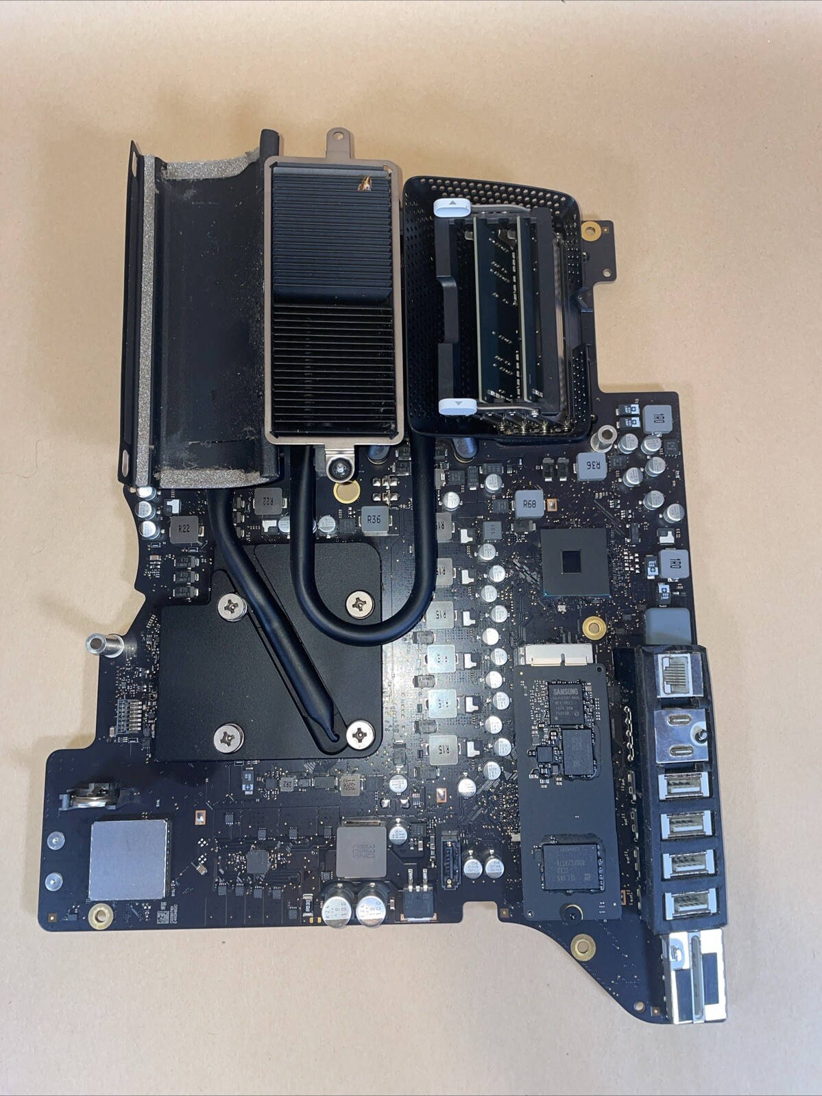 Apple iMac A2115 27" 2019 Logic Board 820-01236-a i5 8500 3.0GHZ 6 Core ...