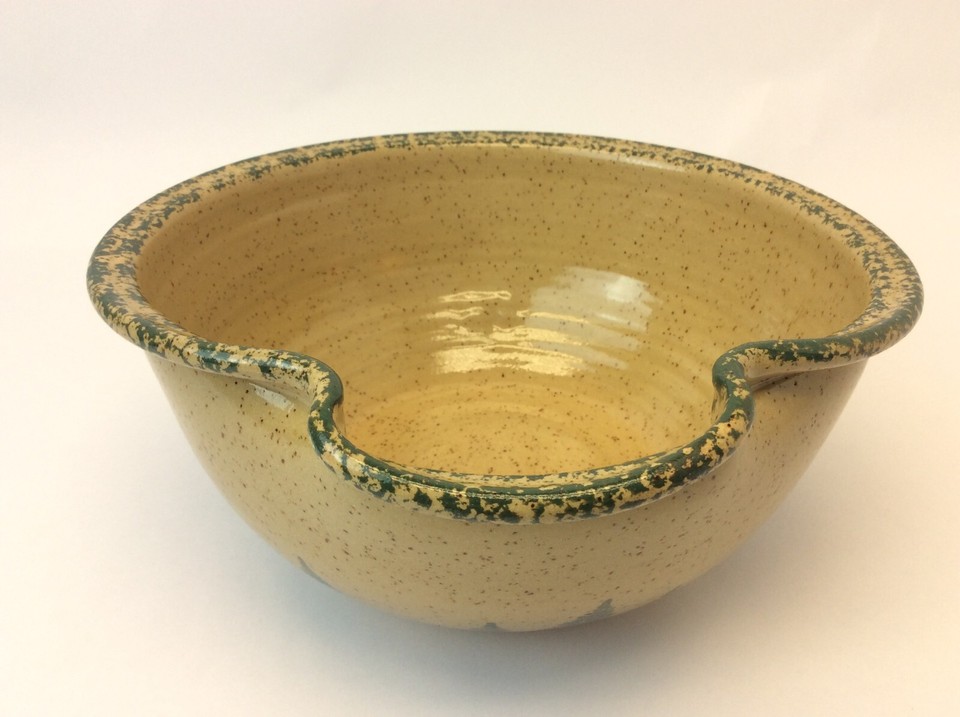 Vintage Used Rare 1996 Three Rivers Pottery Coshocton Myra Handled ...