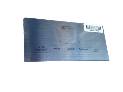 New Genuine LG Refrigerator Dispenser Display Cover Assembly ...