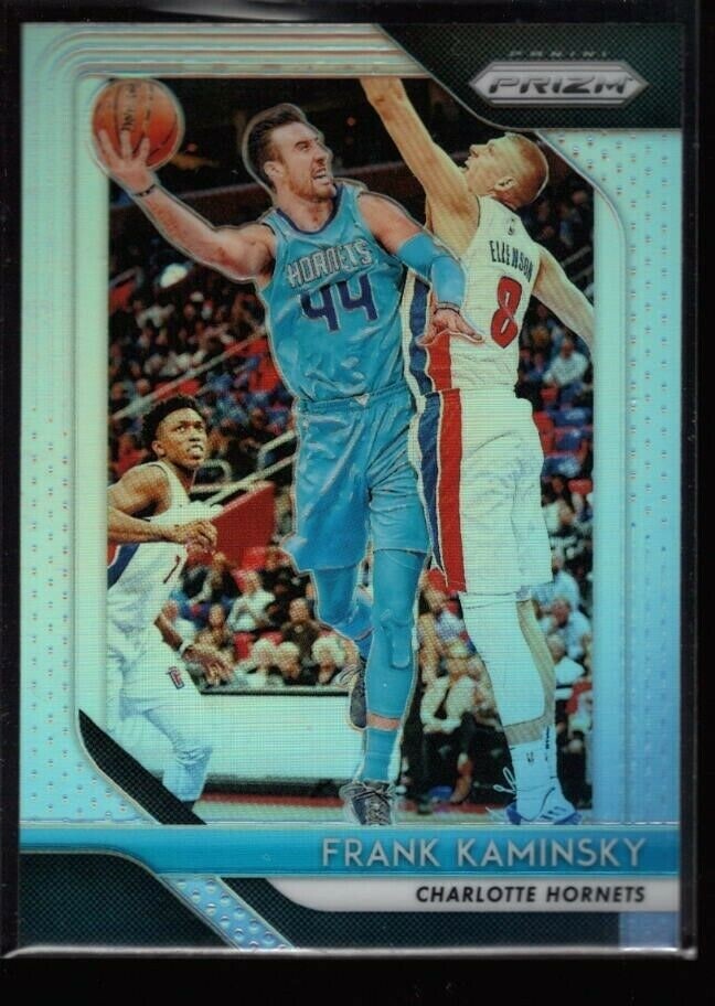 FRANK KAMINSKY HORNETS SILVER PRIZMS REFRACTOR SP 2018-19 PANINI PRIZM ...