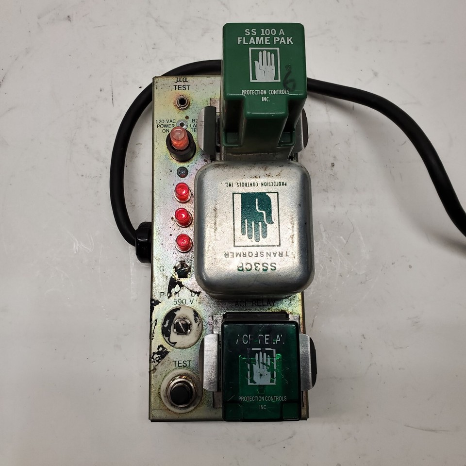 Protection Controls P-CII Protectofier Component Tester ACF Relay SS ...