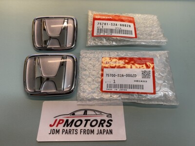 Honda Genuine S2000 Silve Emblem Badge Set AP1 AP2 75700 75701-S2A ...