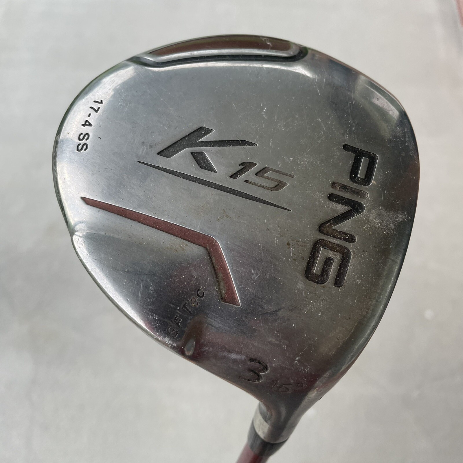 Ping K-15 Fairway Wood SF TEC 3/16* With Ping TFC 149 Regular Flex | eBay