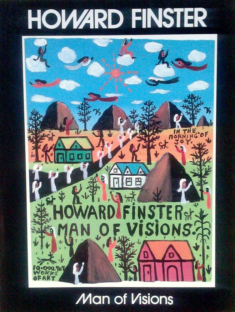 Howard Finster's Illustrated "Man of Vision " Autographed Book | eBay