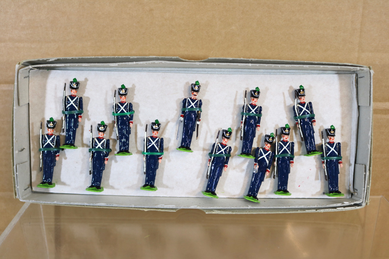 LITTLE WARS 352 NAPOLEONIC FRENCH IMPERIAL GUARD CONSCRIPT RIFLES 1805 ...