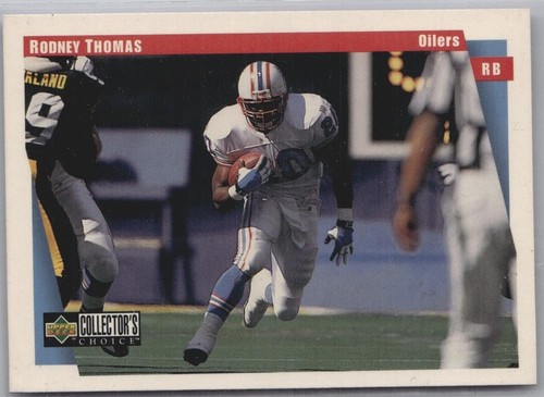 1997 Collector's Choice Football Card #493 Rodney Thomas | eBay