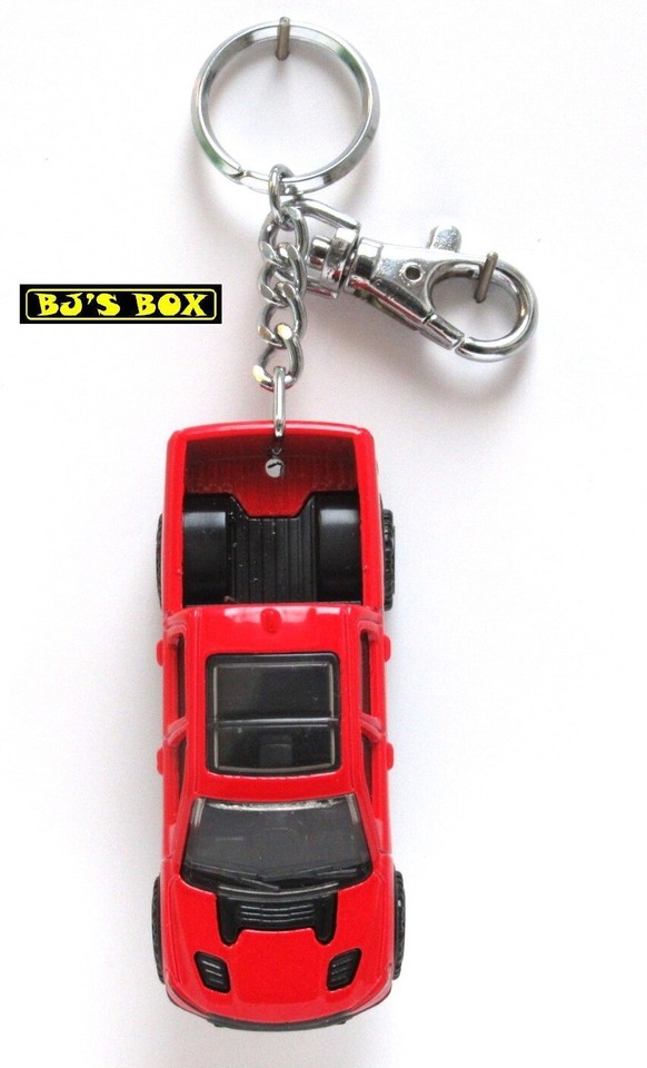Diecast Keychain 2020 Dodge Ram 1500 Rebel Red Custom Keyring Key Chain ...
