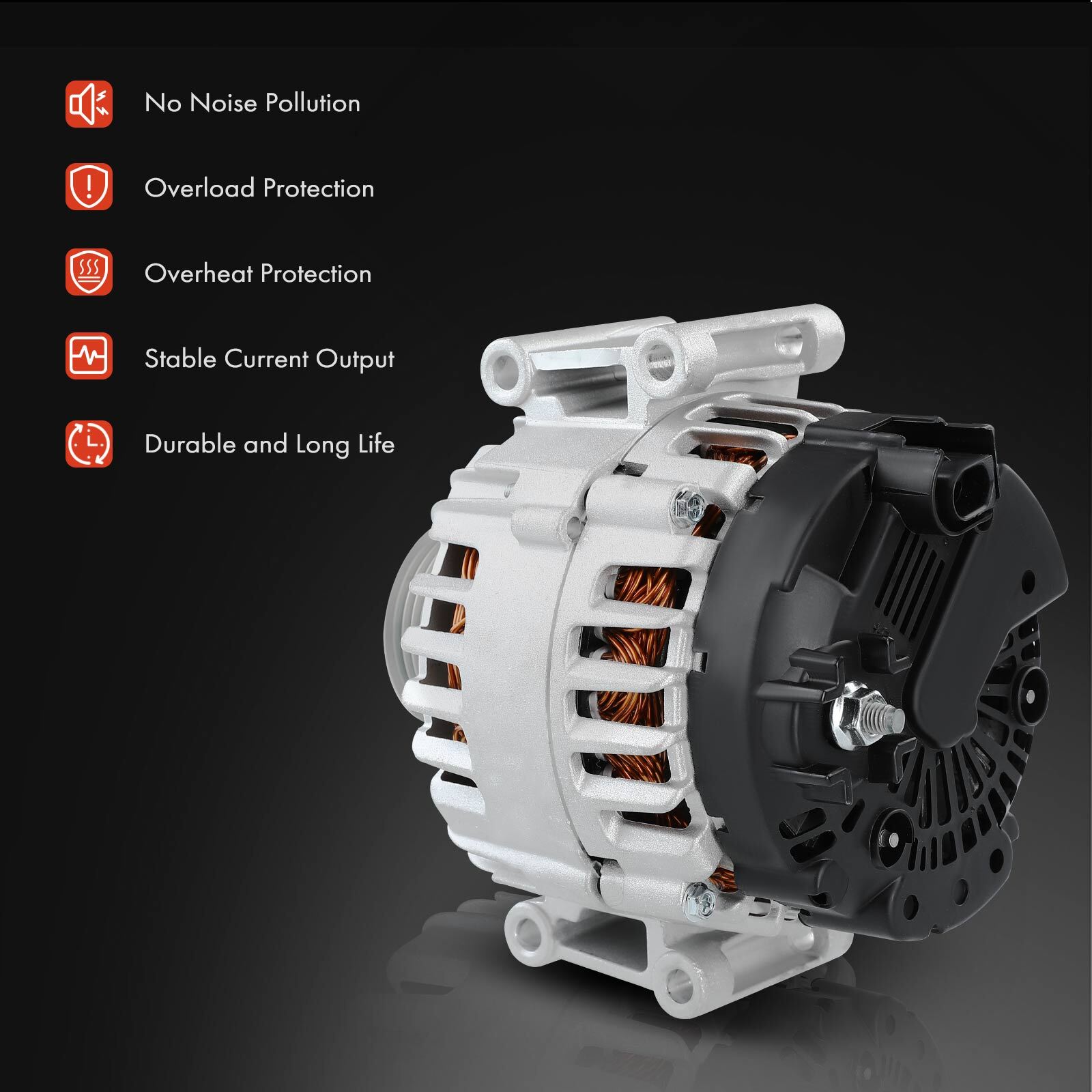 New Alternator for Audi A5 Quattro 2008-2010 Q5 09-10 V6 3.2L 140A 12V ...